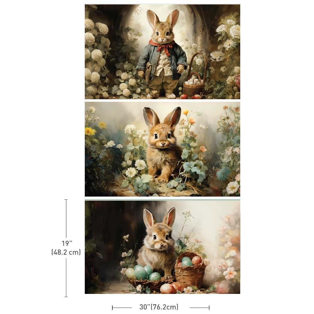 Dreamy Bunnies - Redesign with Prima Tissue Paper | Encore Furnishings